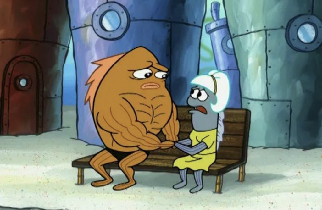 Spongebob Muscle Beach