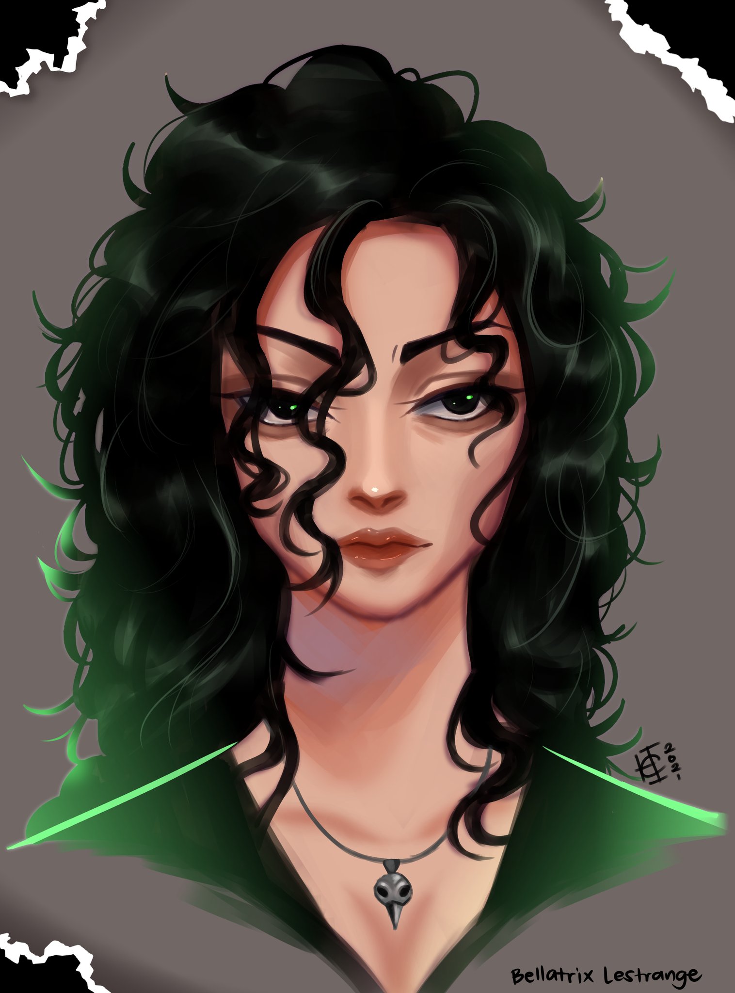 Young Bellatrix Lestrange Fan Art