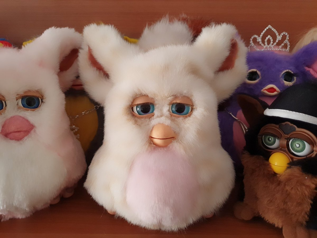 Electronic Toys Furby 2005 emoto tronic furby plush model 59294 Caramel ...