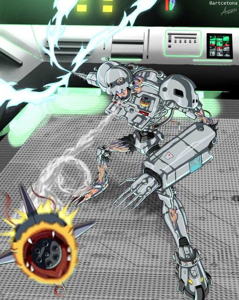 Andromon Digimon World