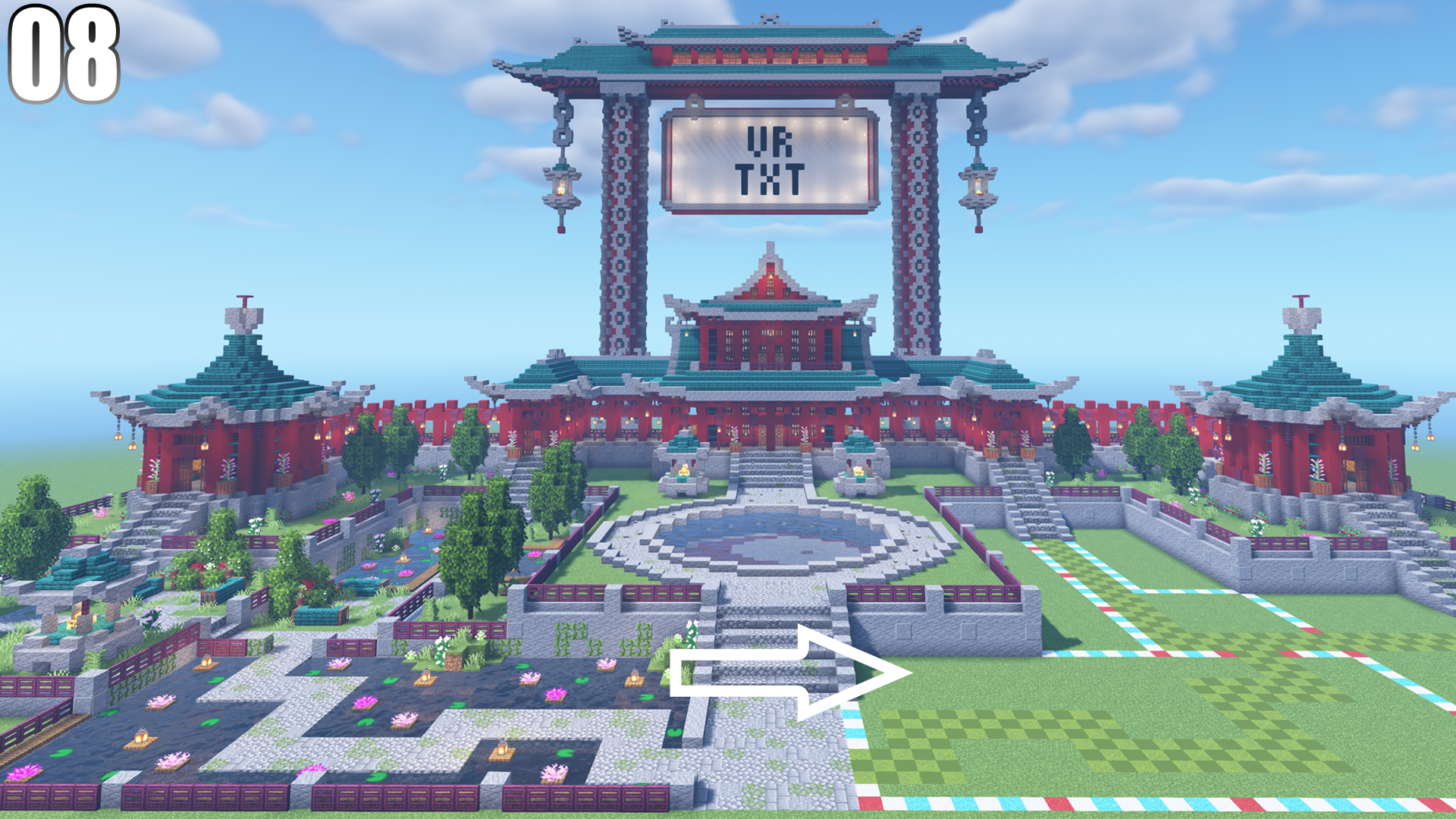 Minecraft Japanese Temple