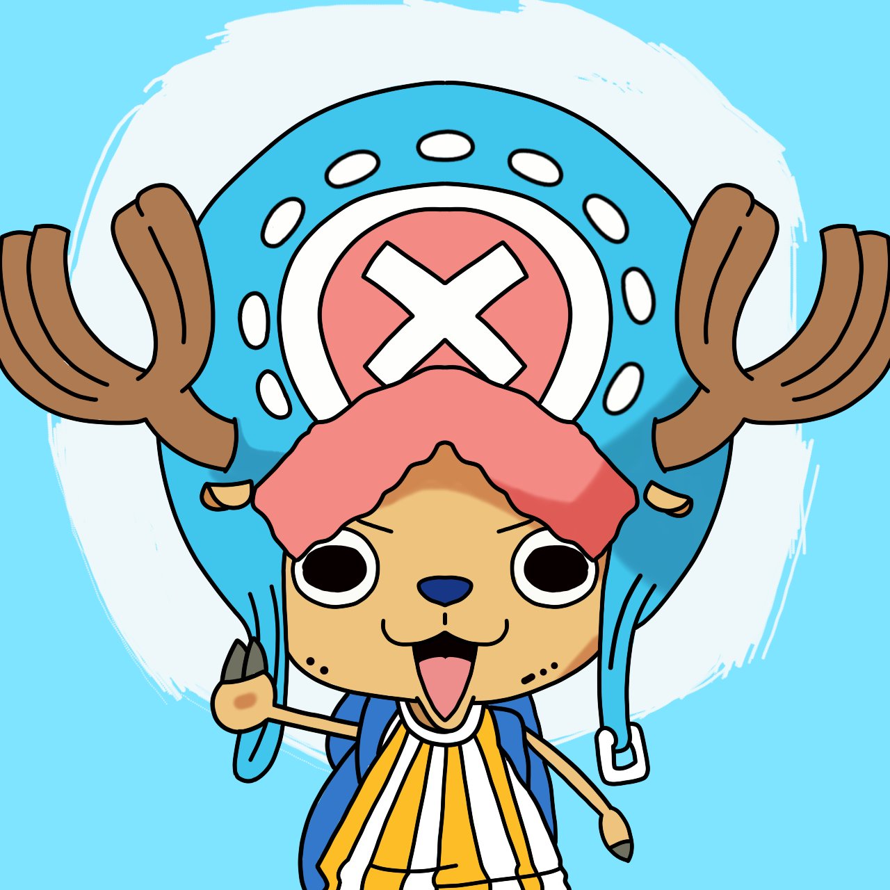 Tony Tony Chopper New World Drawing