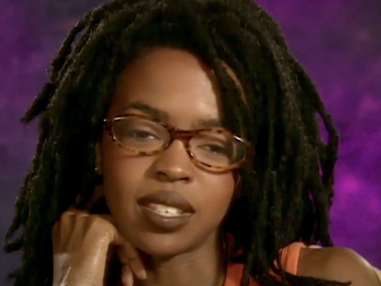 Rapper Diamond Purple Hair