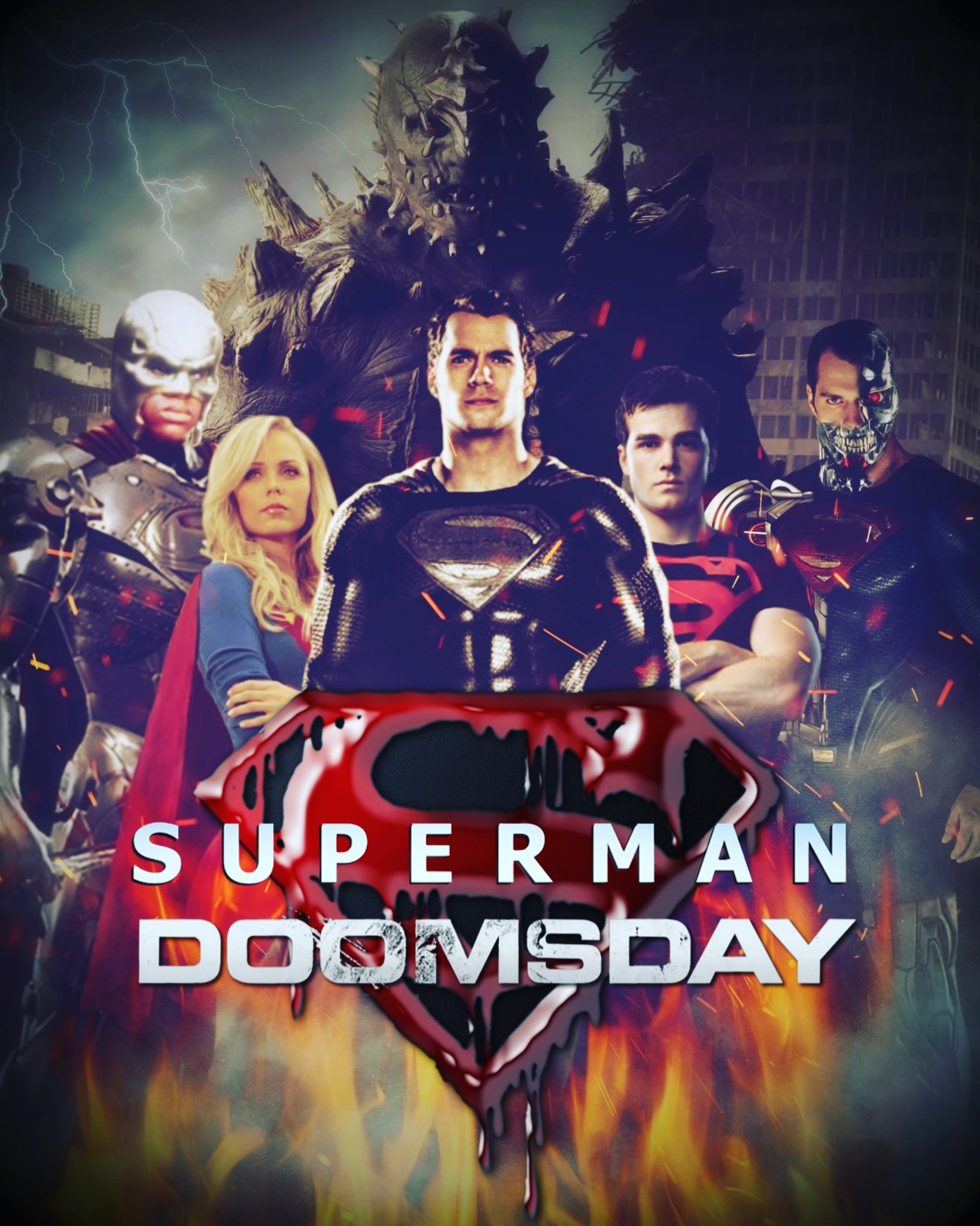 Superman Doomsday Movie Poster