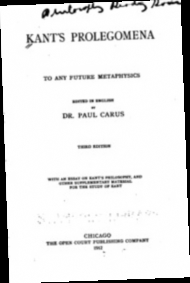 {Read/Download} Kant's Prolegomena to Any Future Metaphysics {Ebook EP / Twitter