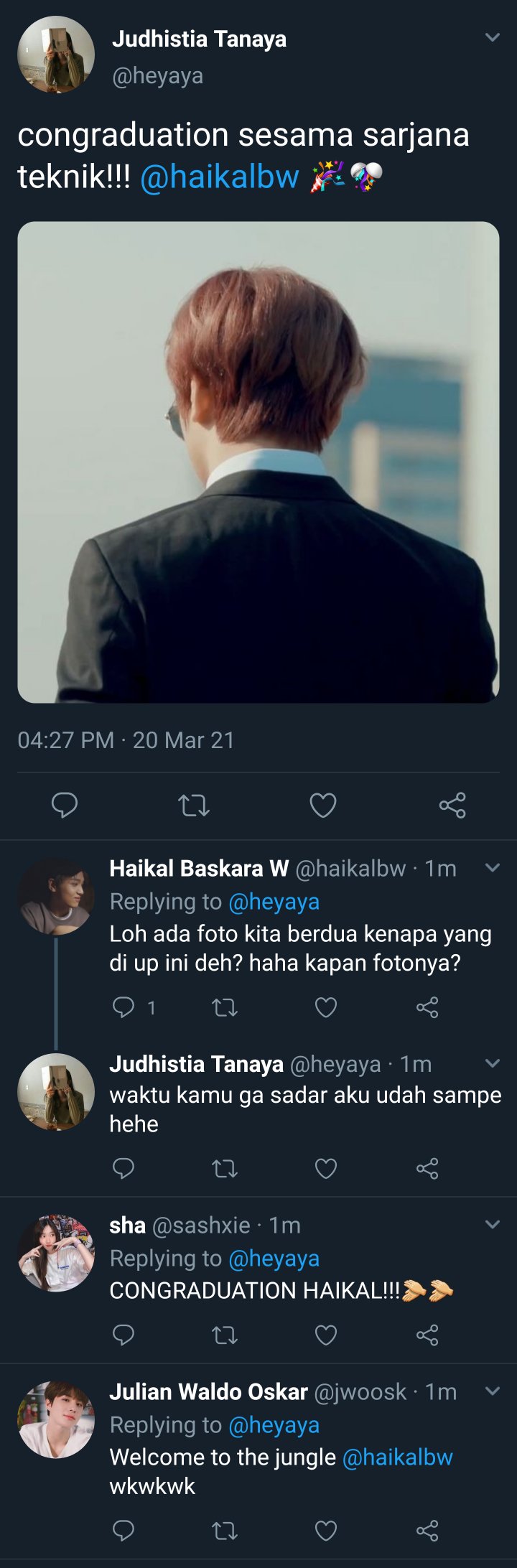 ara on Twitter: "[248] jadi.... haikal ternyata dari dulu sedekat itu ya yak? emang belom ...
