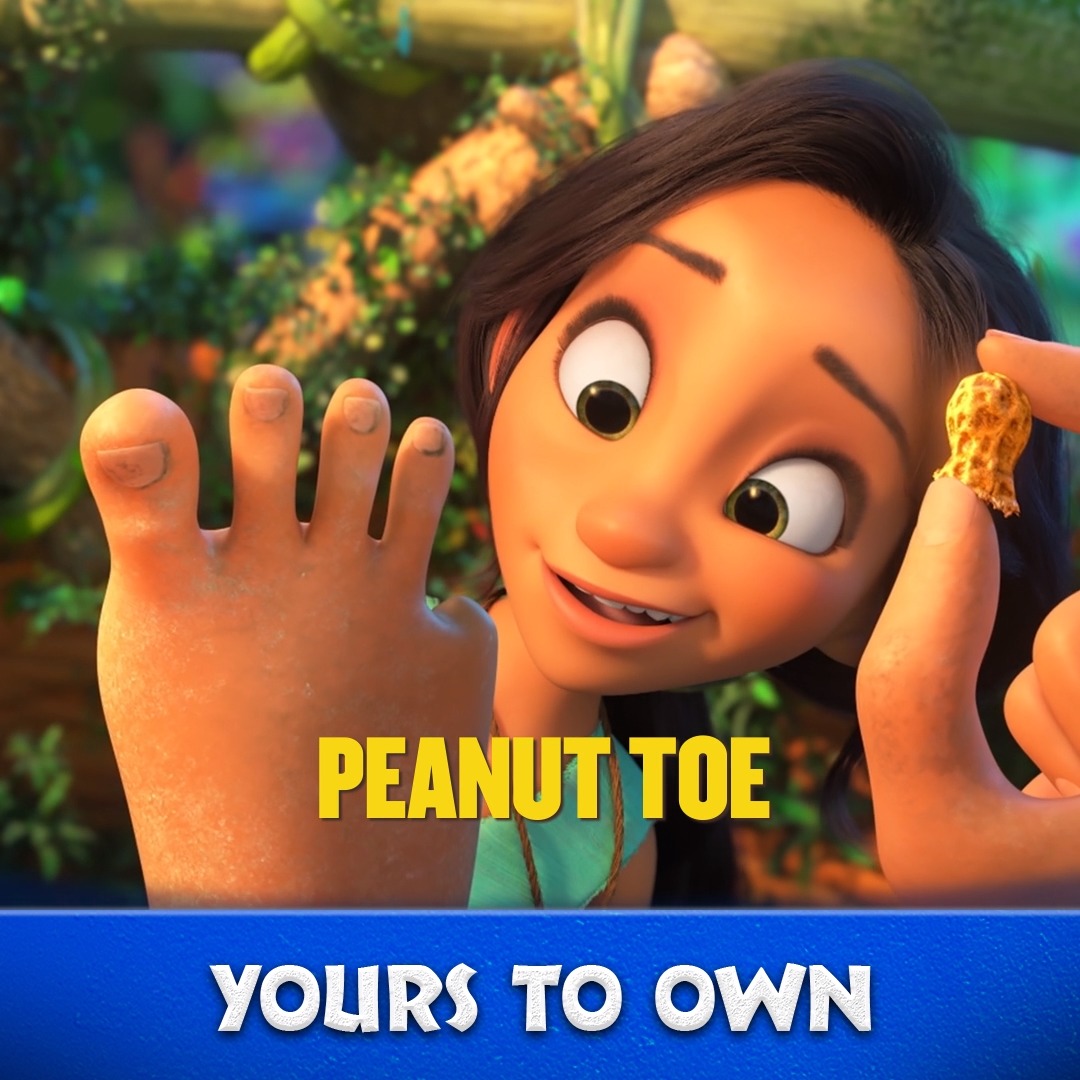 The Croods Eep Feet