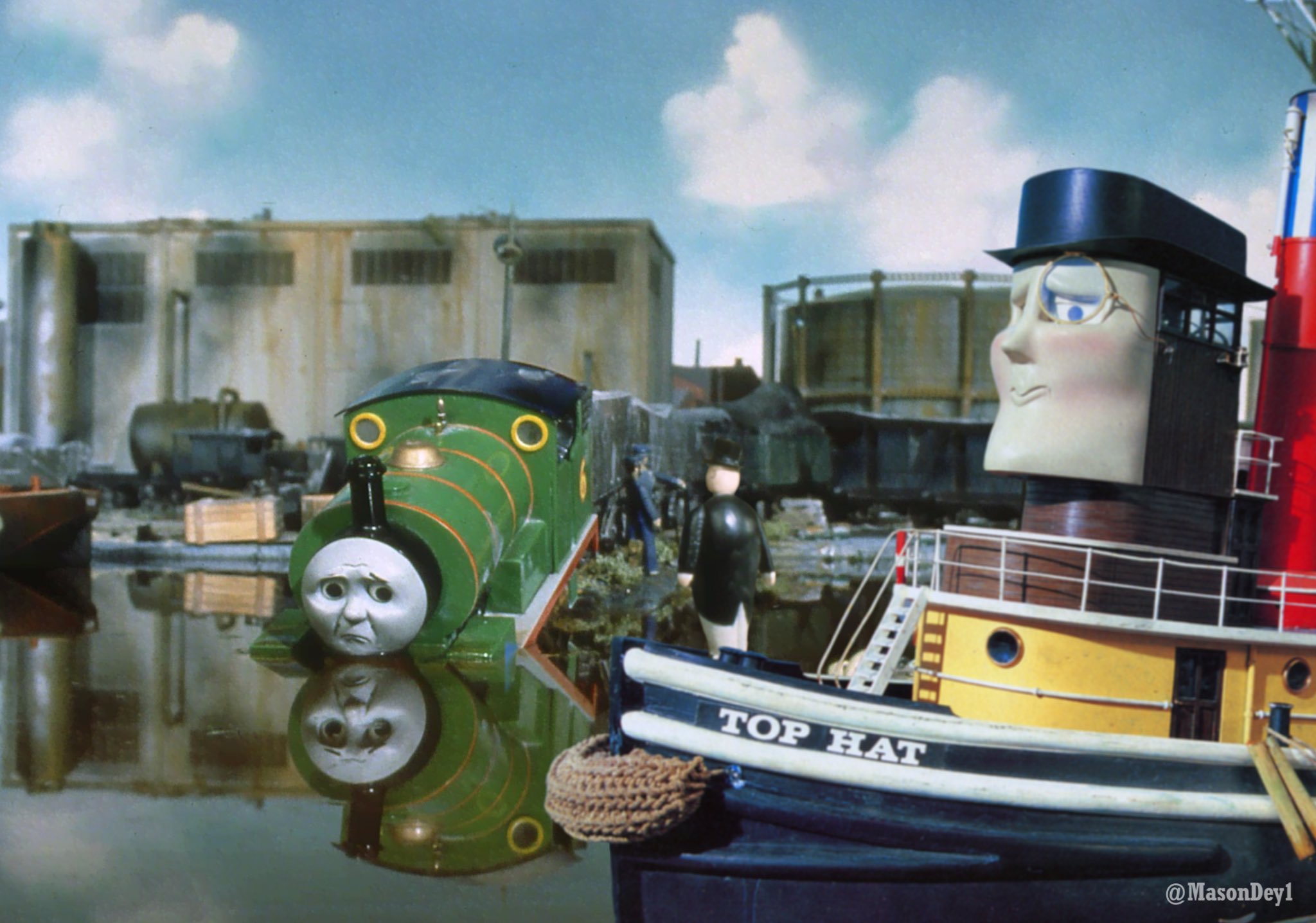 Thomas The Tank Engine Percy Takes The Plunge