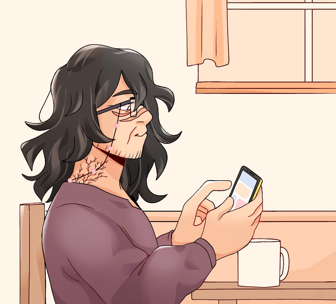 「aizawa and mic being proud parents to their 20 pro hero kids」nart ...