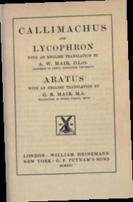 {Read/Download} Callimachus and Lycophron {Ebook EPUB PDF} / Twitter