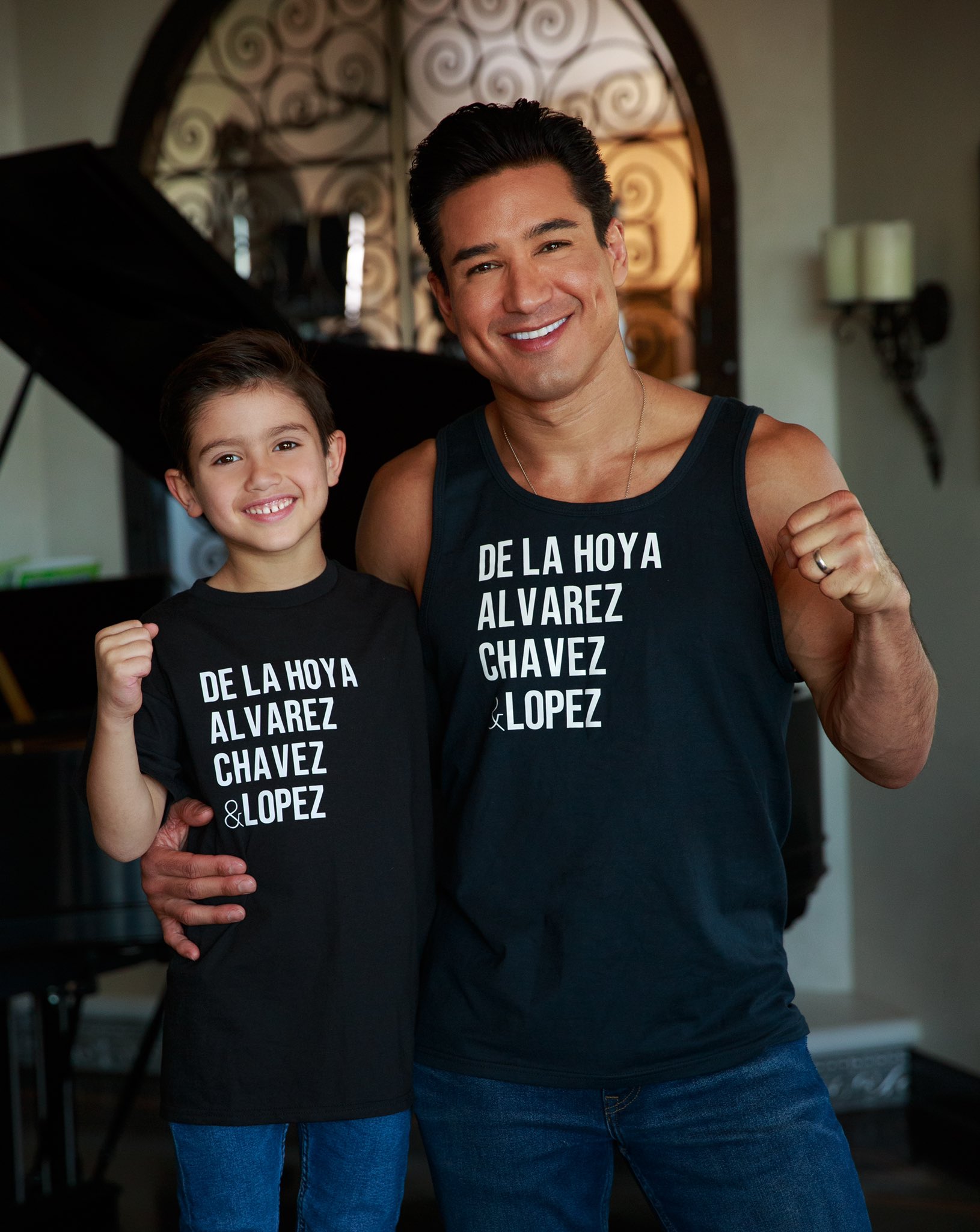 Mario Lopez Baby Boy Dimples