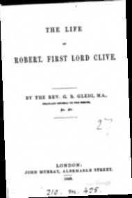 {Read/Download} The life of Robert, first lord Clive {Ebook EPUB PDF} / Twitter