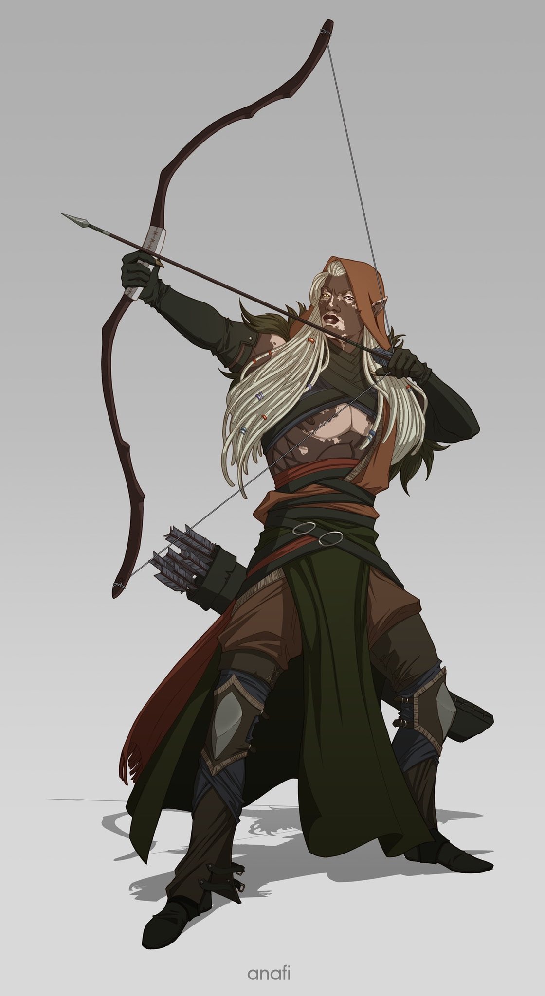 Elven Archer Portrait