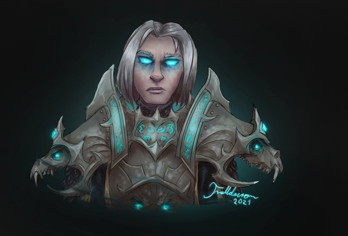 I liked new Anduin in Shadowlands so I made a quick fan art. I would ...