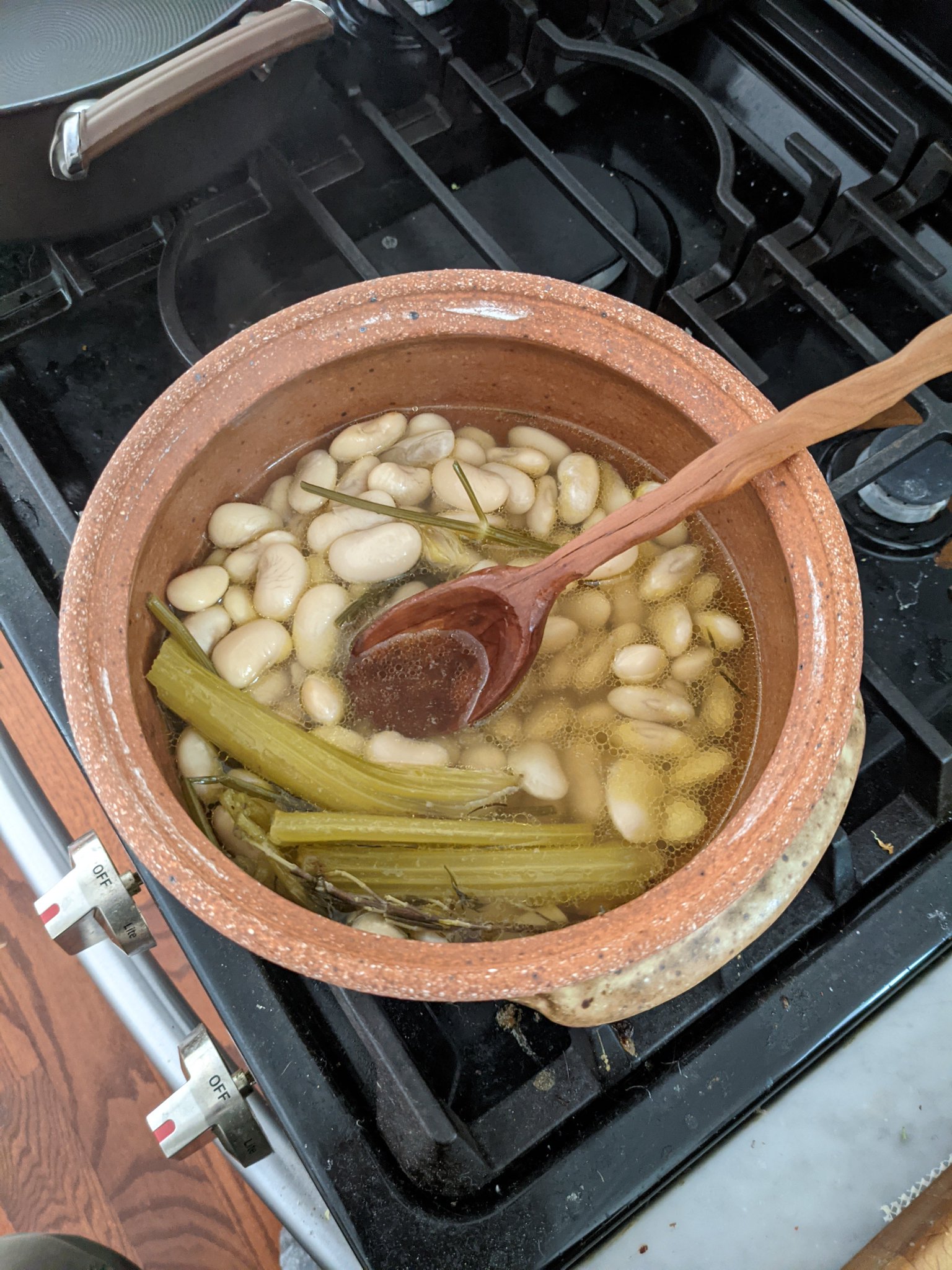 Simon Sarris on Twitter: "beans / bigoli / rabbit / compost…