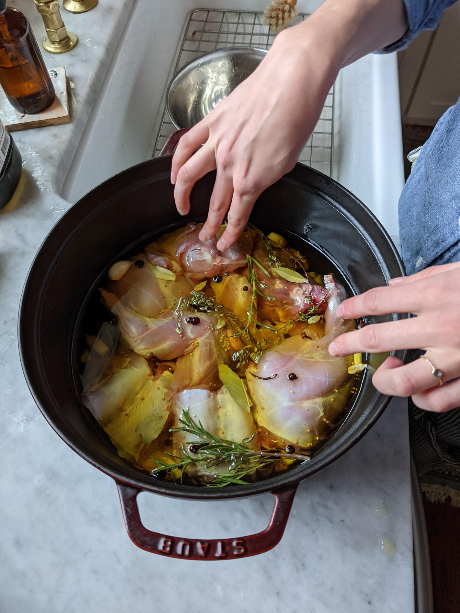 Simon Sarris on Twitter: "beans / bigoli / rabbit / compost…