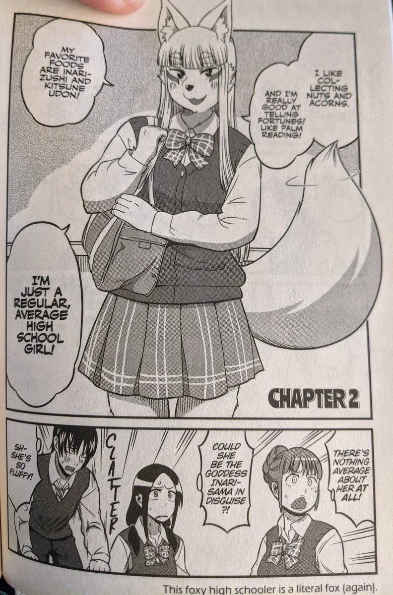 「Everyone: "she's a fox?" Literally me: "SHE'S SO FLUFFY!" I」Andrew D🌥️Cの漫画