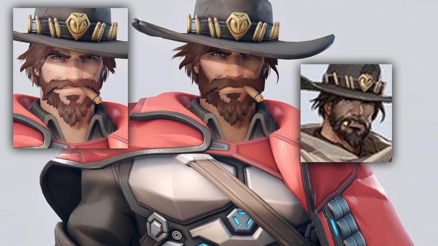Mccree Overwatch Ponytail Overwatch Concept Art Shows McCree Used To