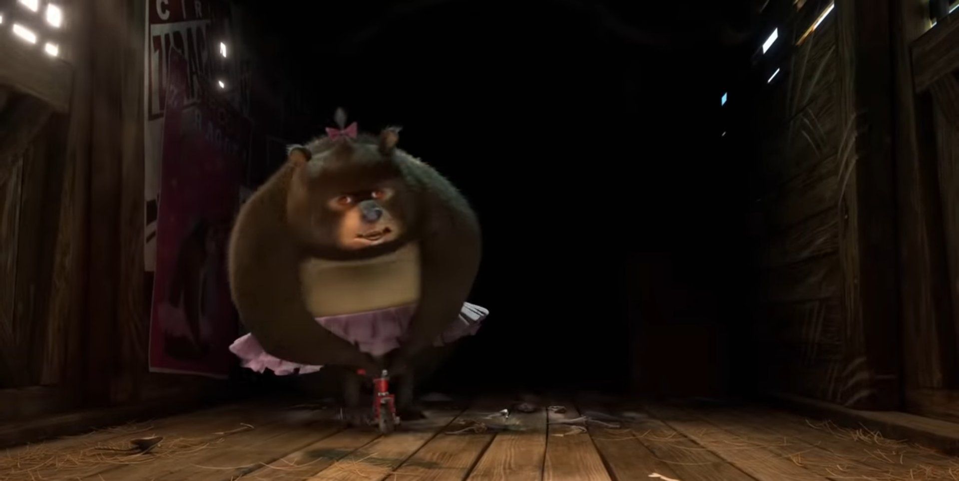 Madagascar 3 Bear On Bike