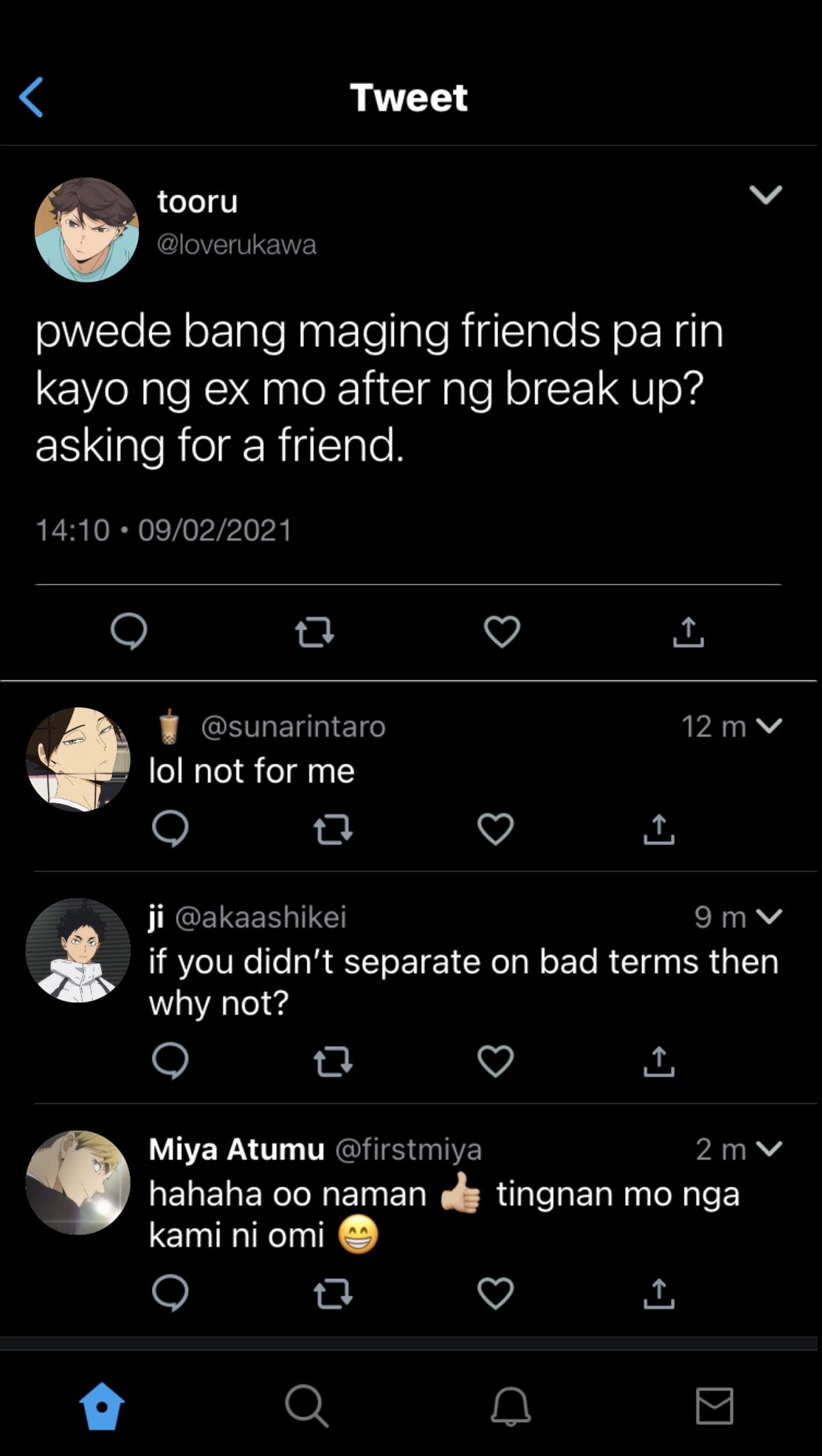 Quotes Tagalog Break Up