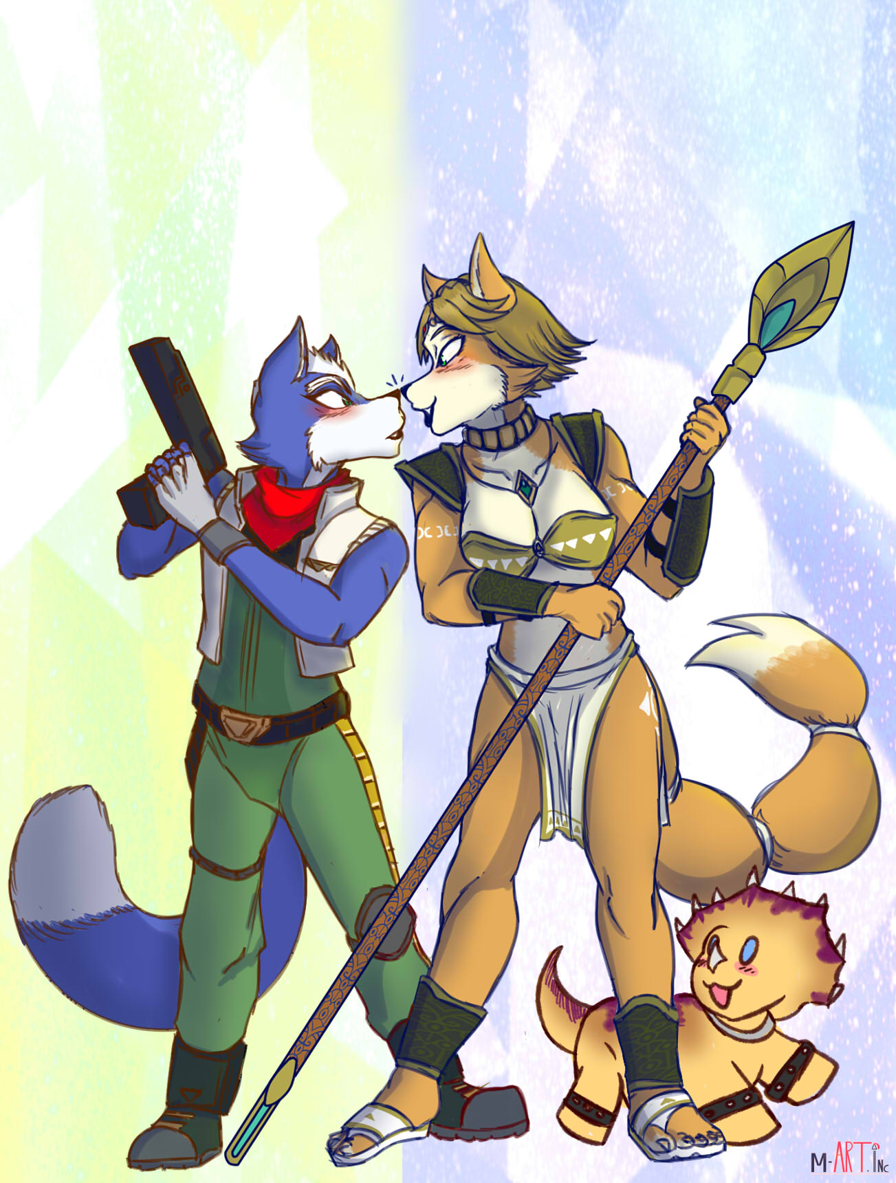 Fox Mccloud And Krystal