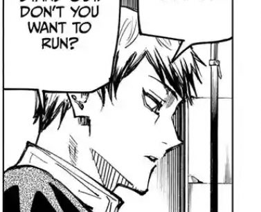 「naoya like an hour and one chapter later 」JUJUTSU KAISEN SUPREMACYの漫画