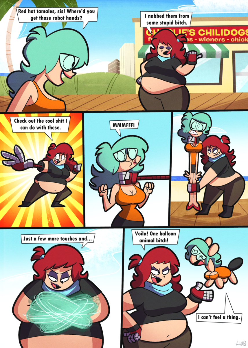 「Holy crap, it's a new Bunessa and Lauren comic, in this one 」Lolwutburger (check my linktree!)の漫画