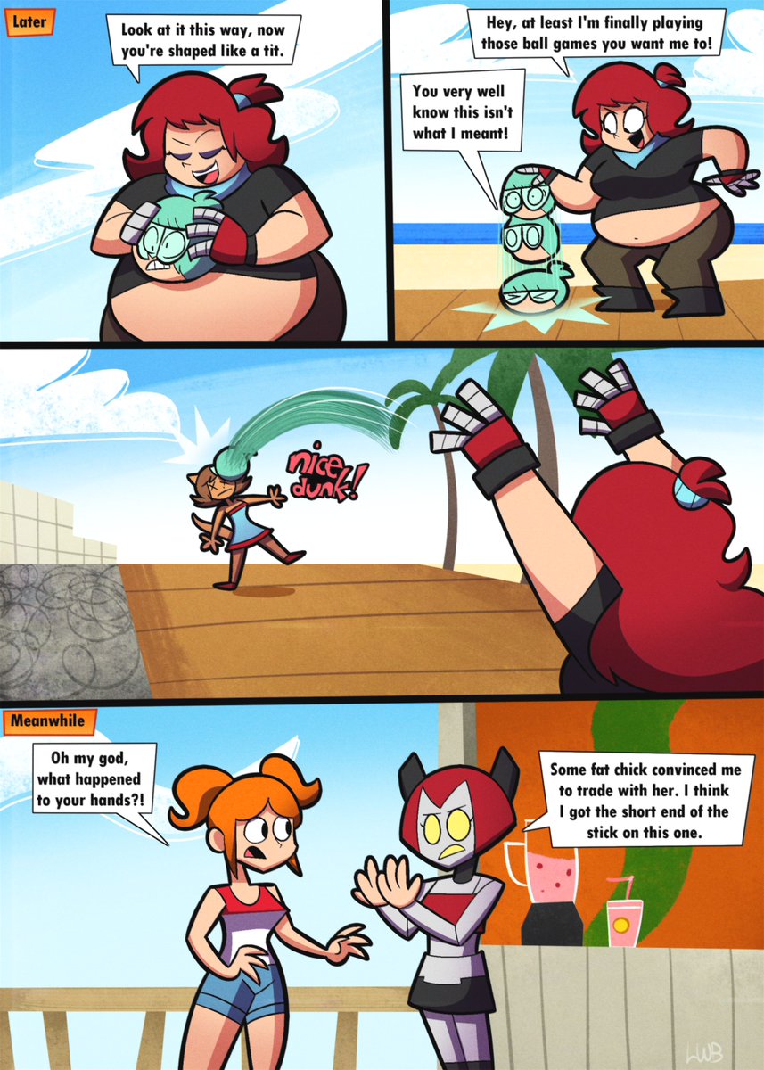 「Holy crap, it's a new Bunessa and Lauren comic, in this one 」Lolwutburger (check my linktree!)の漫画