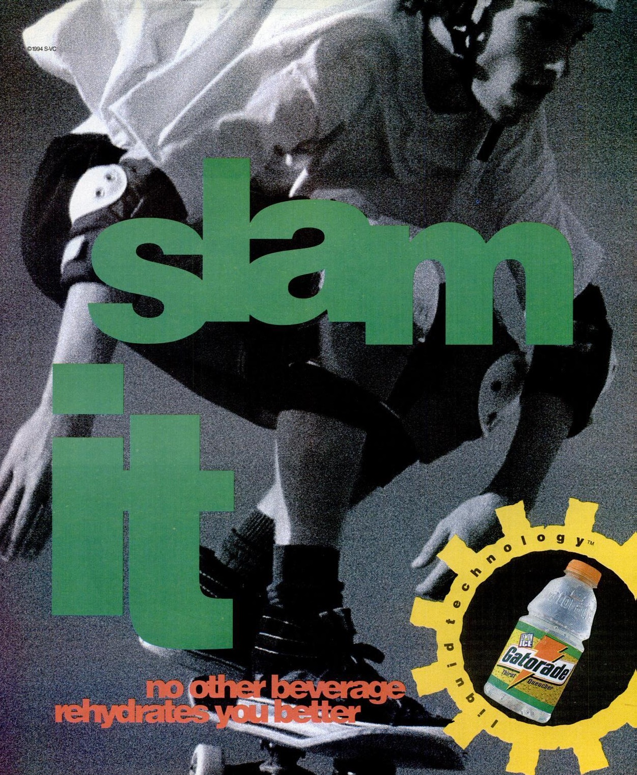 Gatorade Magazine Advertisements