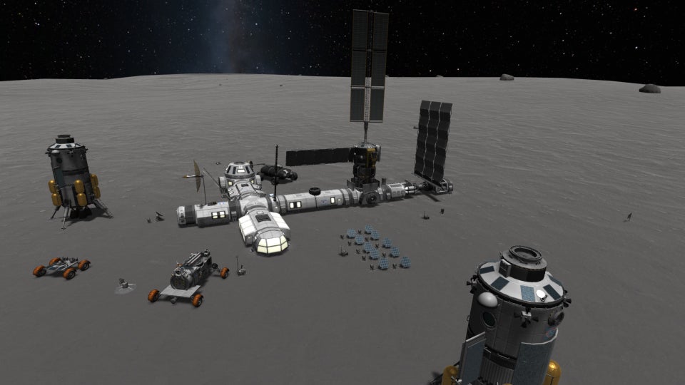 Kerbal Space Program Mun Base