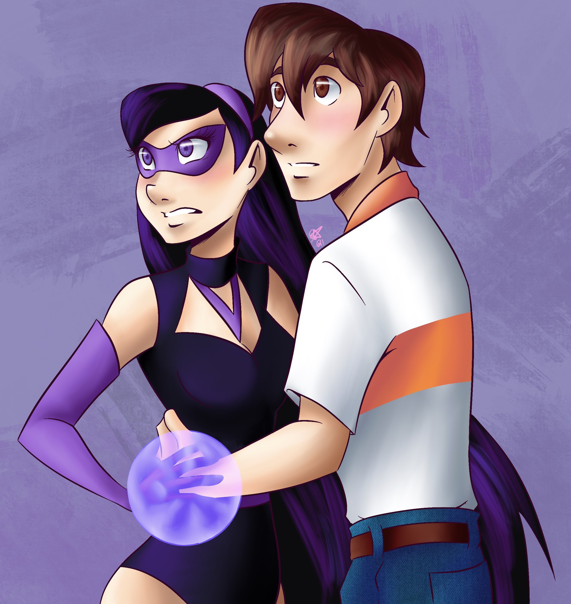 The Incredibles Violet And Tony