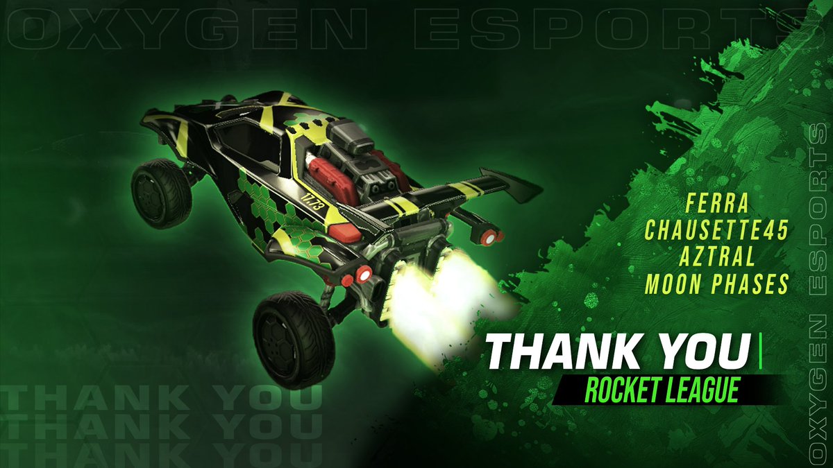 Oxygen part ways with Ferra, Chausette & Aztral : r/RocketLeagueEsports