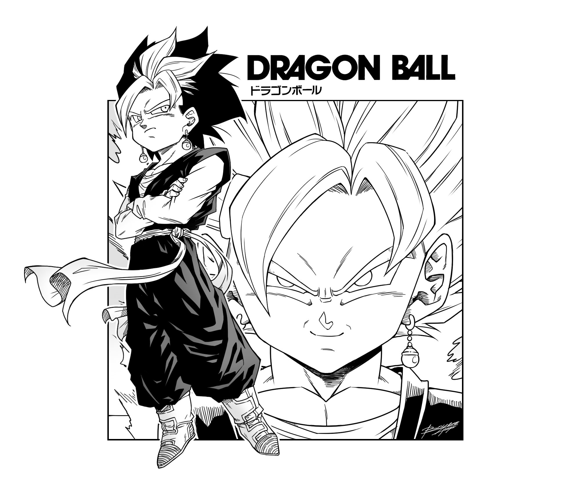 Dragon Ball Z Fusion Goten Trunks
