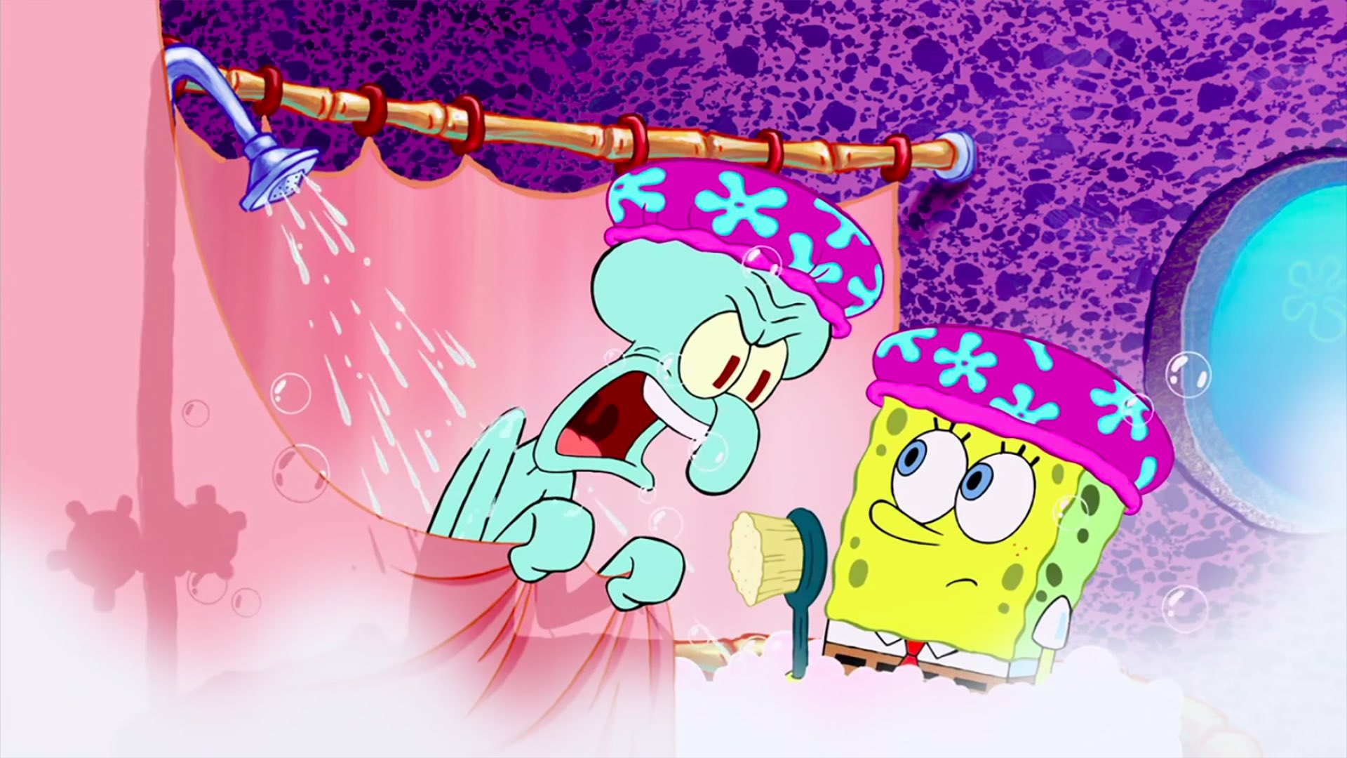Spongebob And Squidward At Work