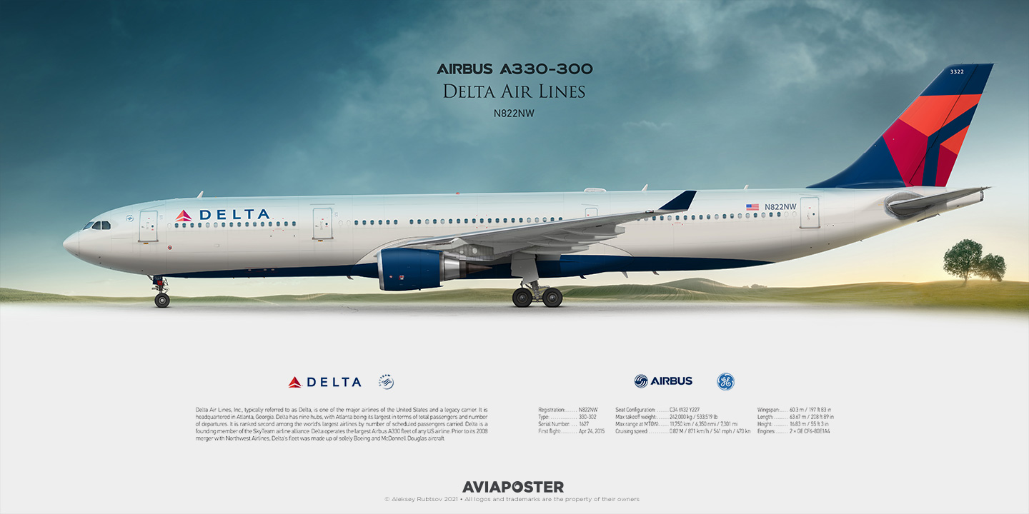 Delta Airlines A330 300
