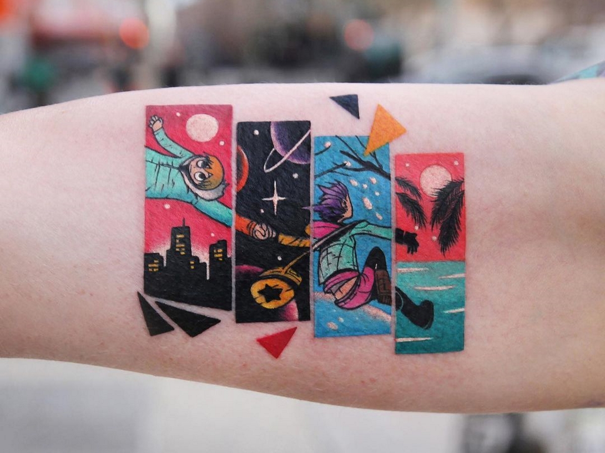 Traditional Pilgrim Tattoos