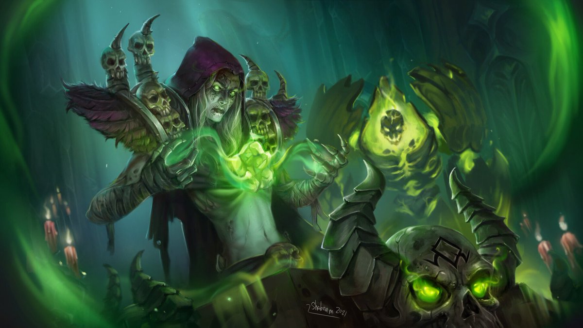 World Of Warcraft Warlock Art