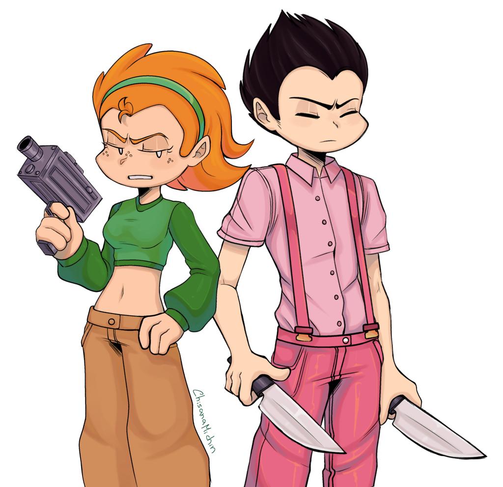 「FNF and Pico's School genderbend #FNF #」|𝐶𝘩𝑖𝟻𝟺𝑛のイラスト