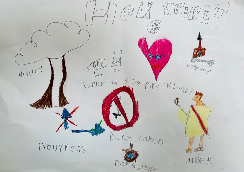 Blessed Are The Merciful Drawing