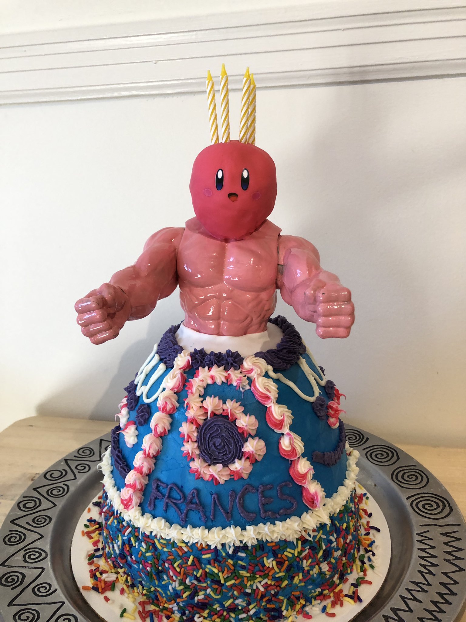 Muscle Man Party Cakes