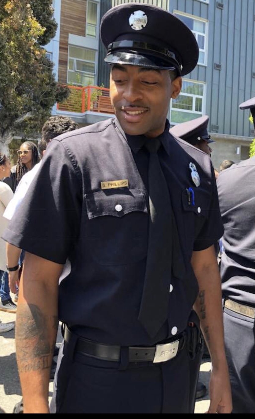 African American Male Police Officer