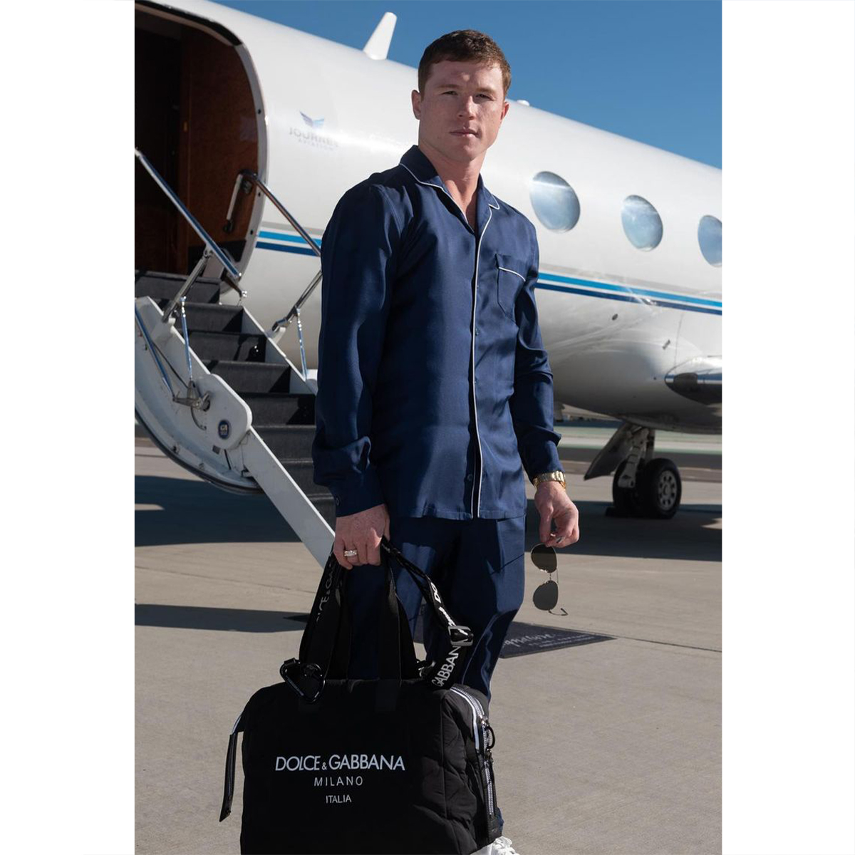 Arriba 47 Imagen Dolce And Gabbana Canelo Alvarez Abzlocal Mx