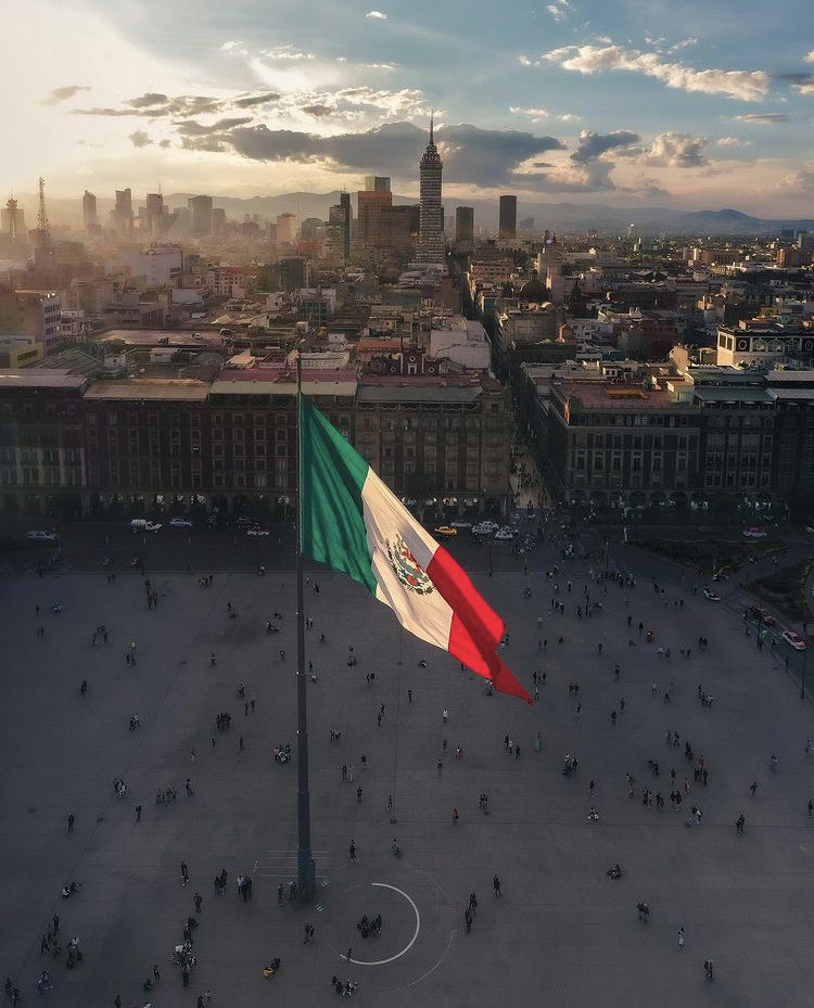 Zocalo Bandera Mexico Wallpaper El Zocalo Mexico Hi Res Stock