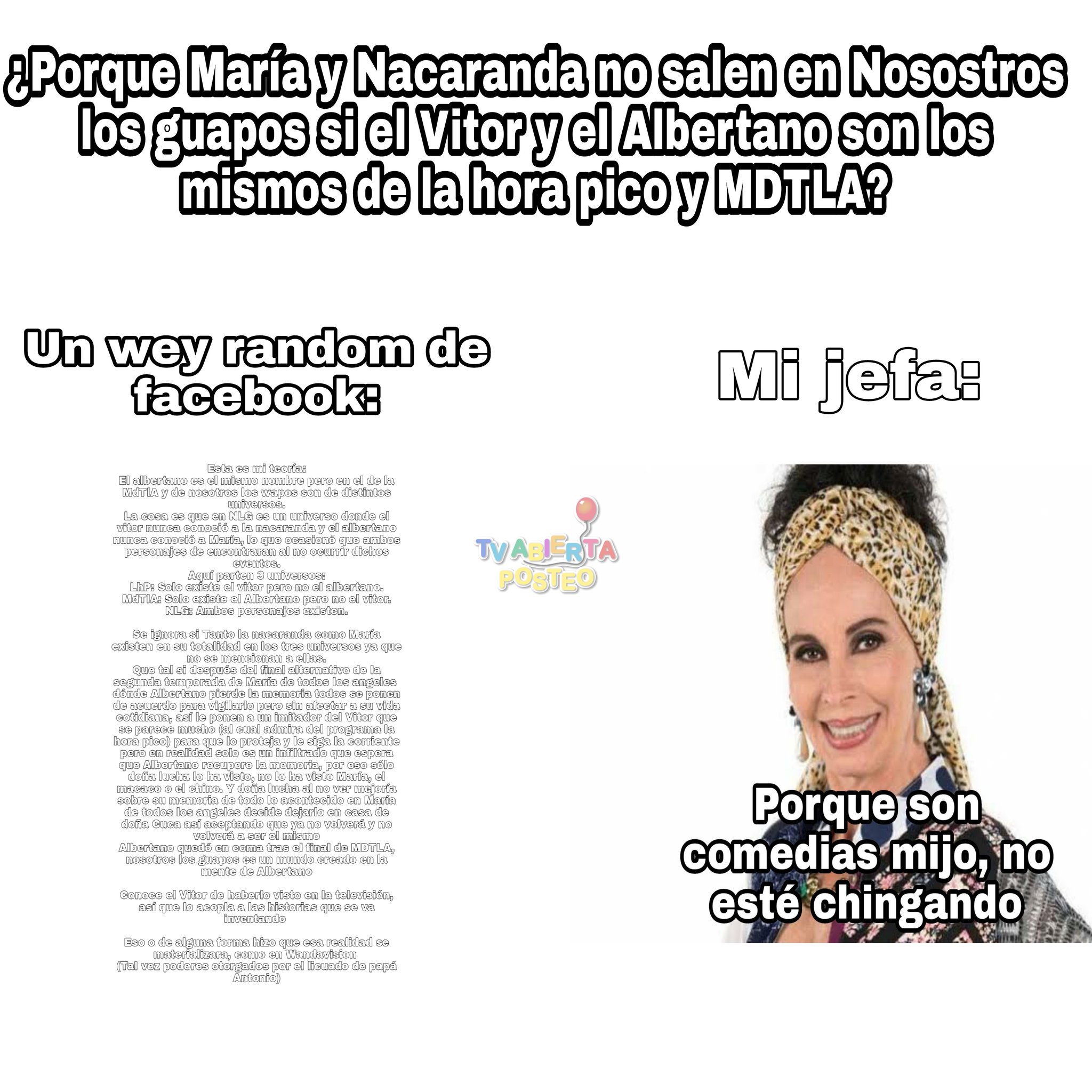 Vitor Y Nacaranda Memes Cuestionan A 'Albertano' Sobre Muerte De Su