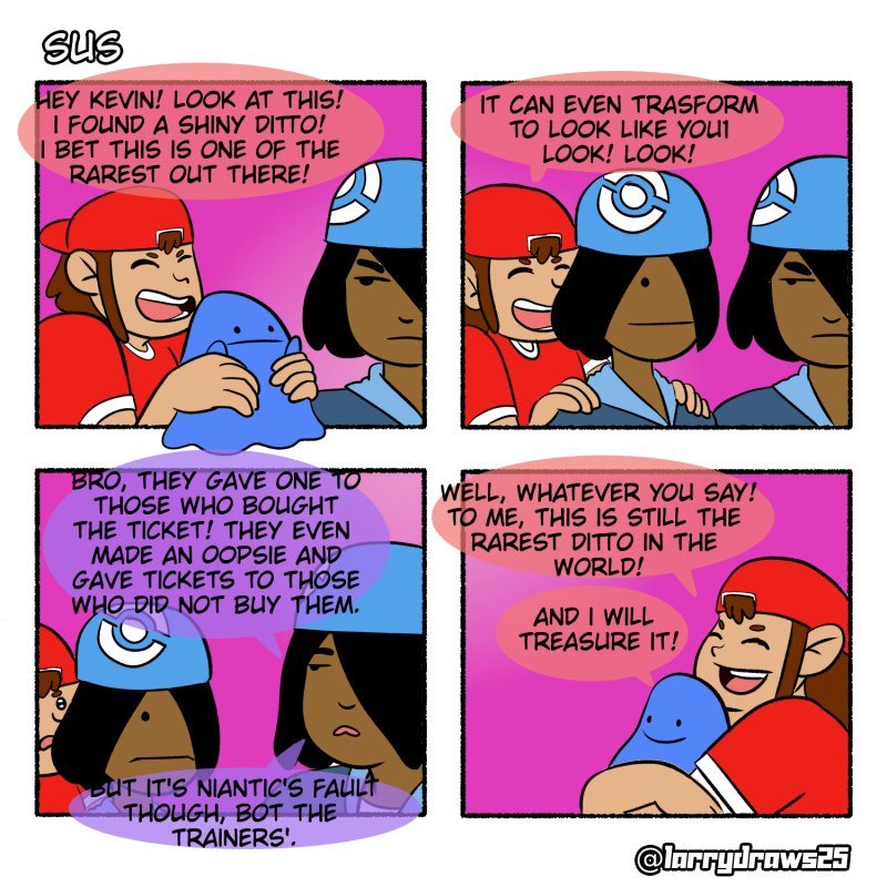 Pokemon Ditto Comics