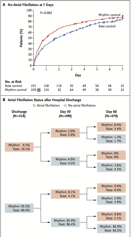 Rate Control versus Rhythm Control for Atrial Fibrillation (AF) after ...