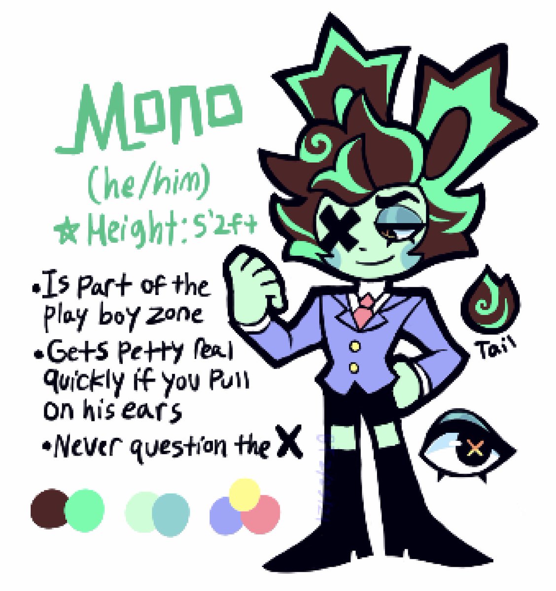 「Simple ref sheets of my new ocs oop 」|🌻COMMISSIONS OPEN (4/10)🌻の漫画