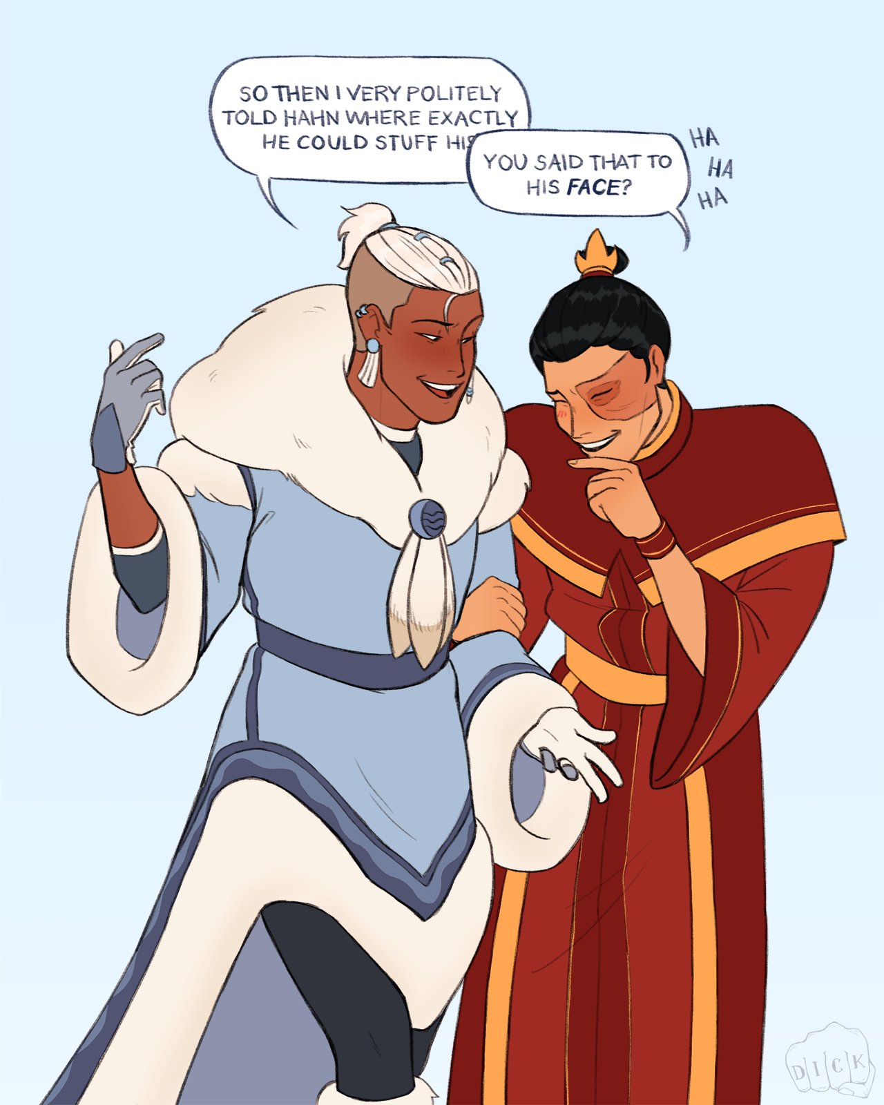 Miss Dickpuncher On Twitter Prince Sokka And Prince Zuko Seem To Be Getting Along Remarkably