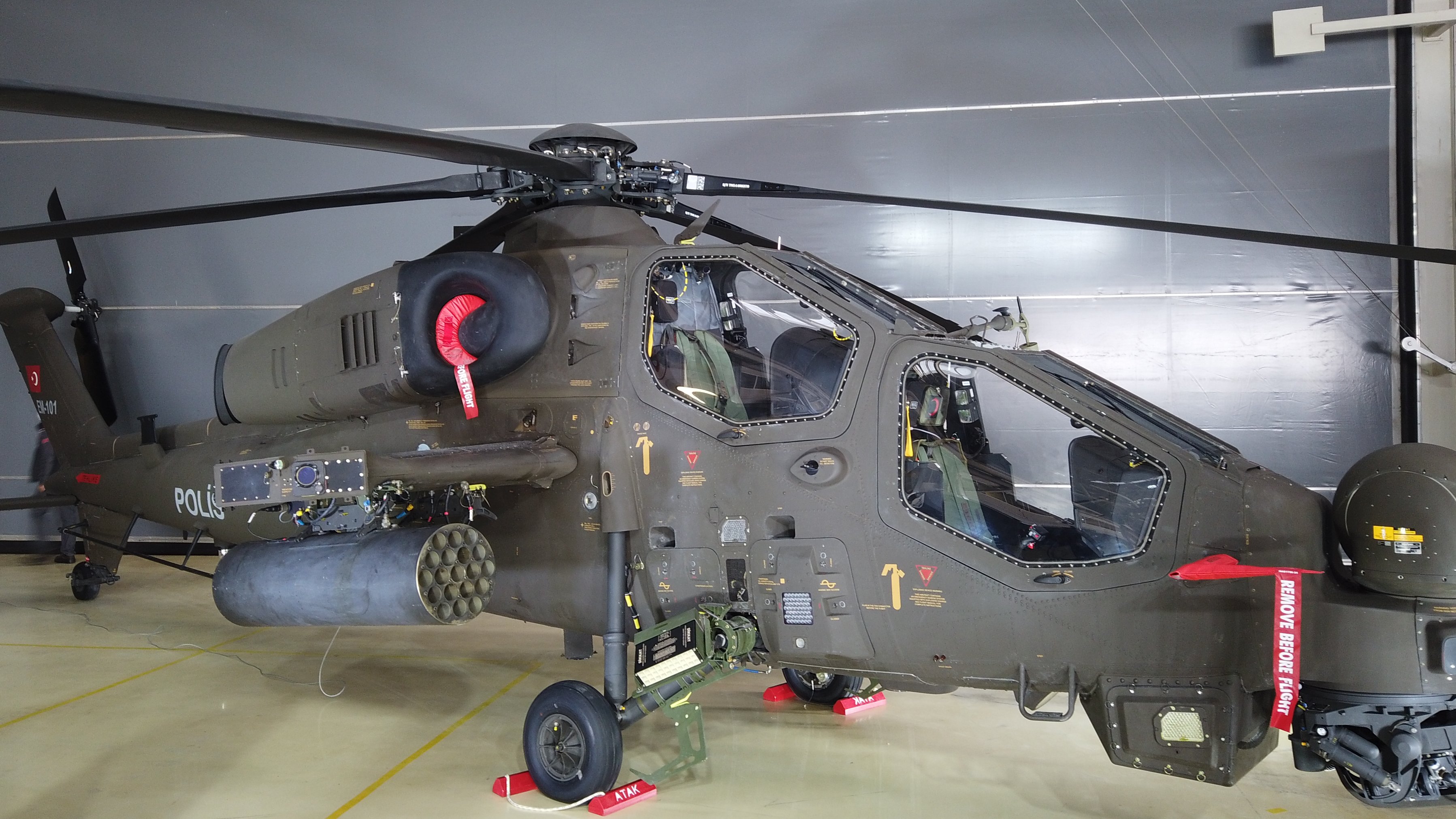 Defence Turkey Magazine on Twitter: "The First T129 ATAK Helicopter with tail number ""EM 101 ...