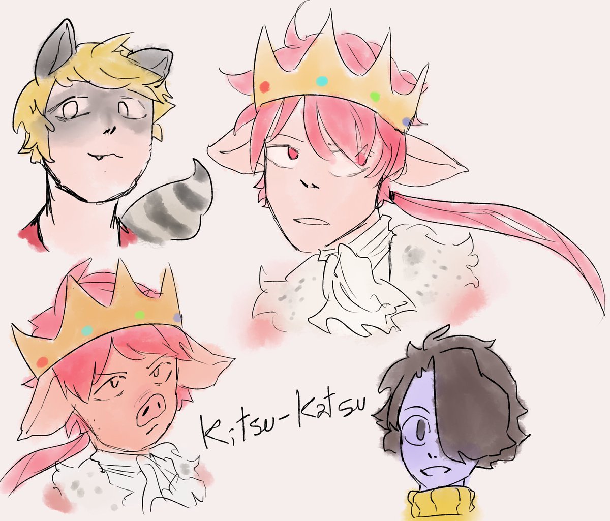 Kitsu-katsu (@Kitsu_Katsu) さんのイラスト・マンガ作品まとめ (15 件) - Twoucan